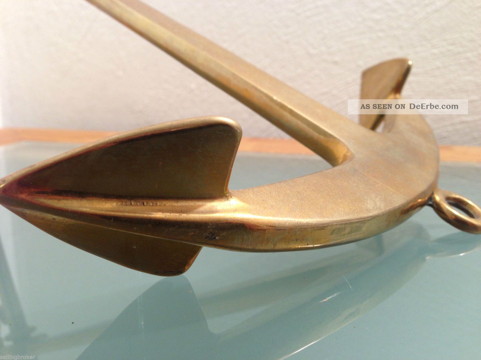 Anker Messing Maritime Dekoration Segelboot Segelyacht Motorboot Boot