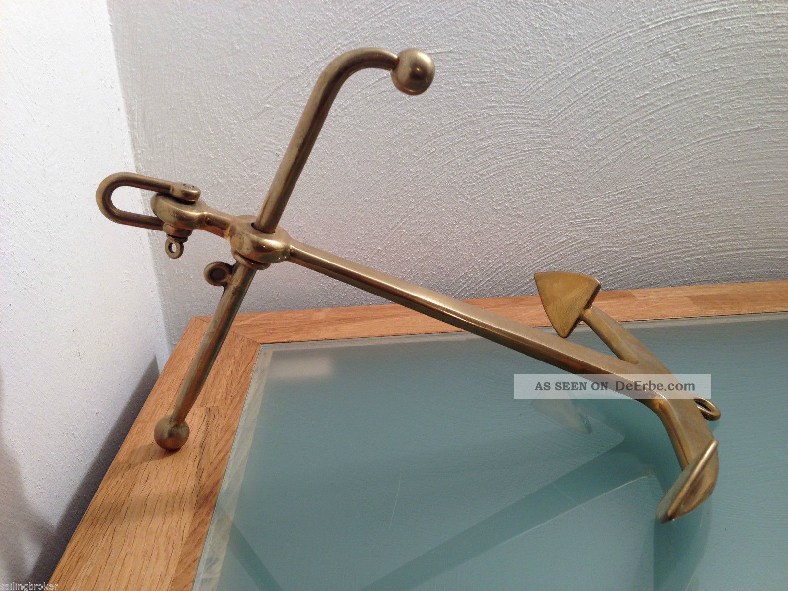 Anker Messing Maritime Dekoration Segelboot Segelyacht Motorboot Boot