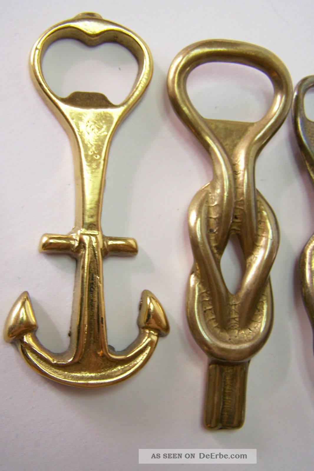 Konvolut - 4 Maritime Flaschenöffner - Captain - Meerjungfrau ...