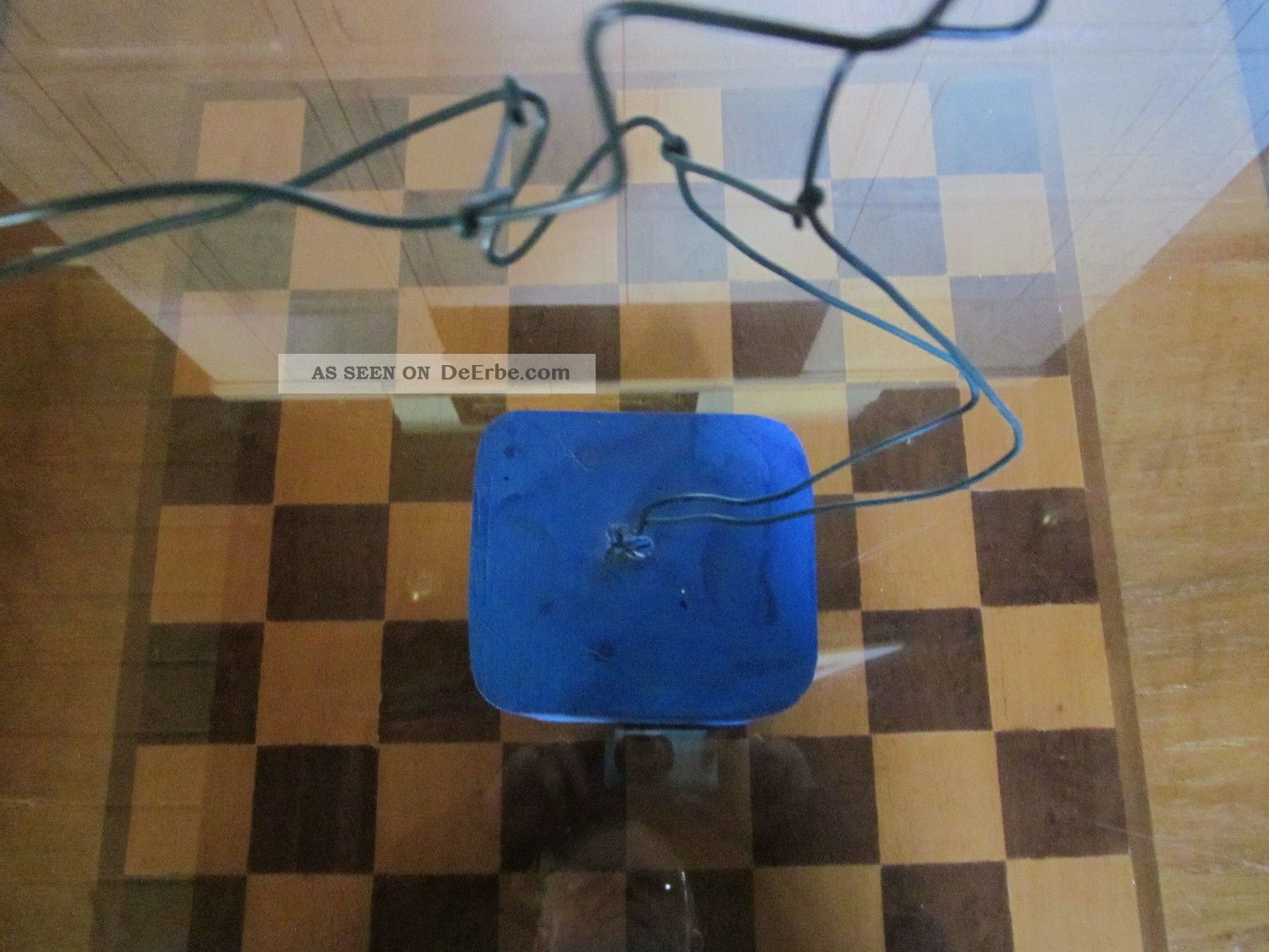 Ren Rong Draht - Skulptur Auf Holzsockel Datiert Und Signiert / H=ca ...