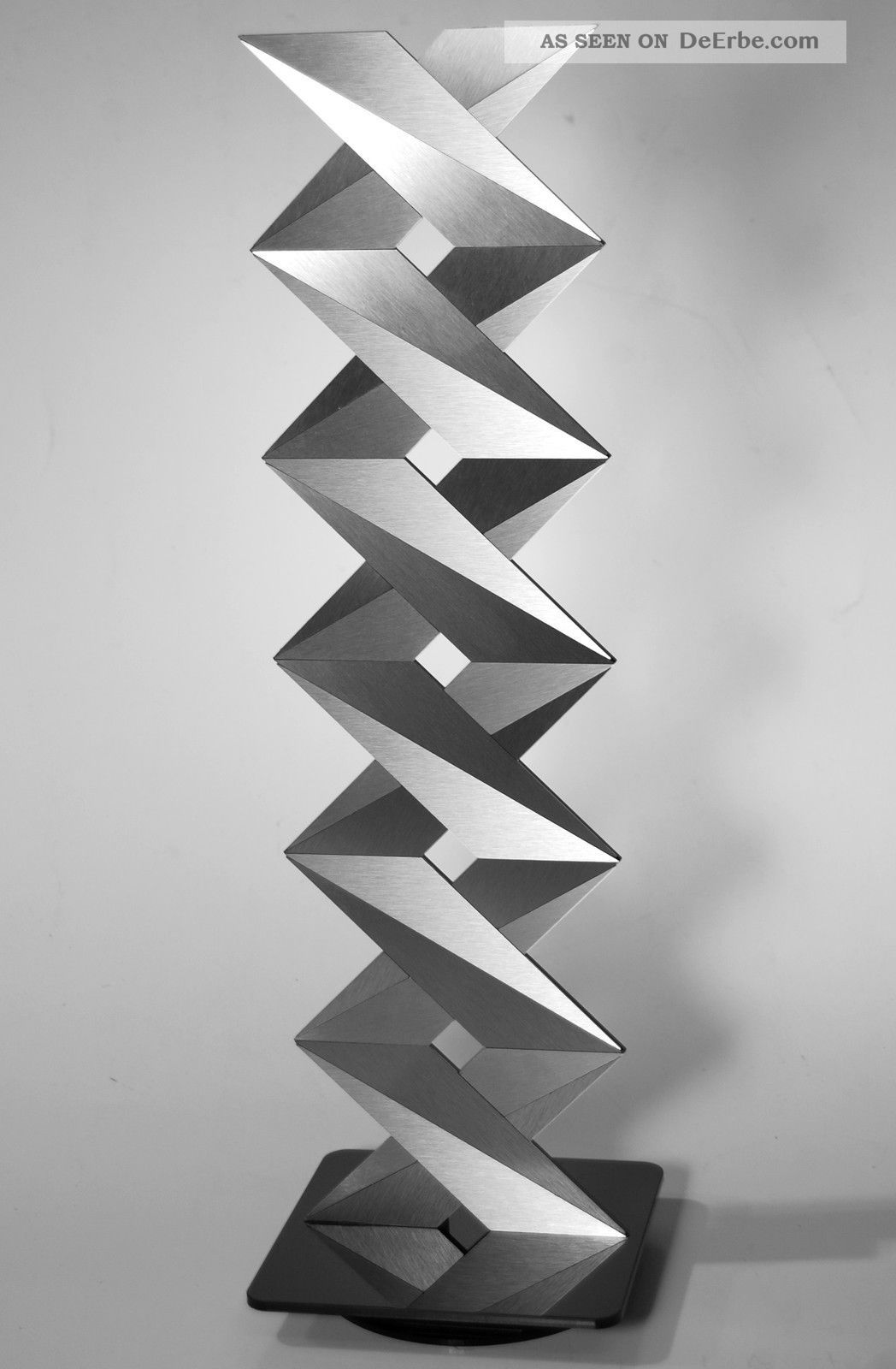 Op Art, Objekt, Konkrete Kunst, Edelstahl, Acrylglas, Handsigniert, H ...