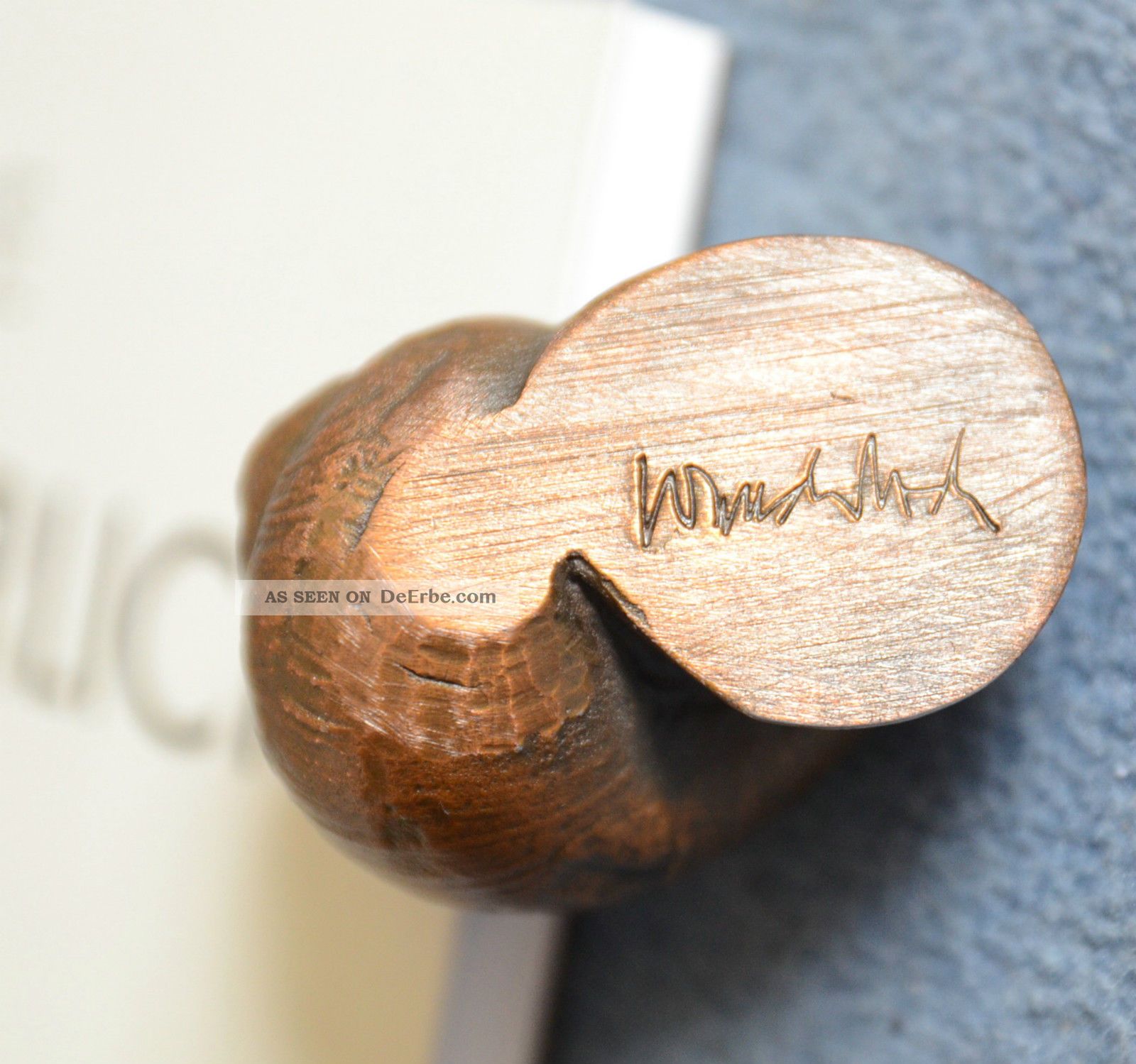 Paul Wunderlich Schnecke Bronze Mit Neuwertigem Buch, Letzte Exemplare ...