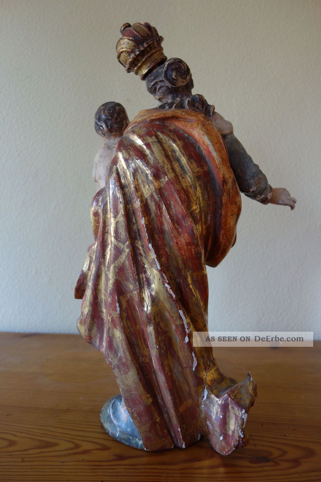 Mutter Gottes Mit Kind Barock Süddeutsch 18. J. H. Madonna