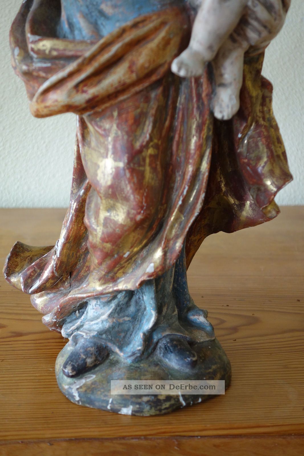 Mutter Gottes Mit Kind Barock Süddeutsch 18. J. H. Madonna