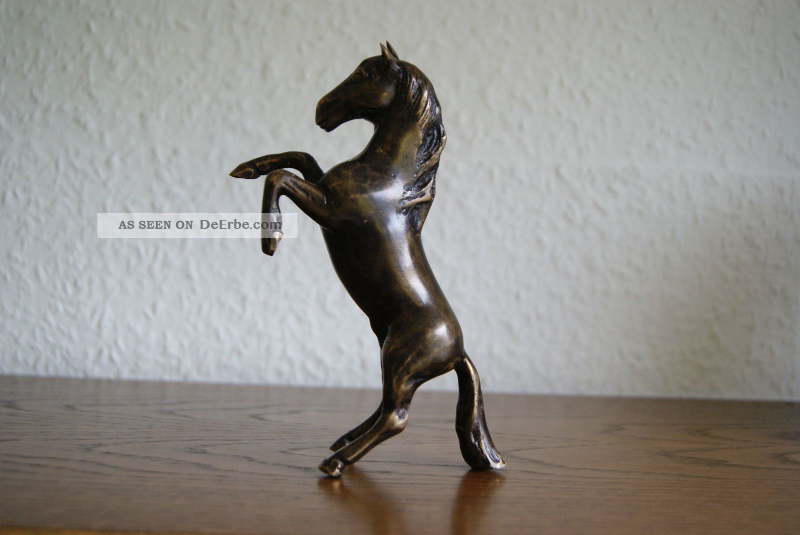 Bronze Springendes Pferd - Sehr Schön Naturgetreu Anschauen