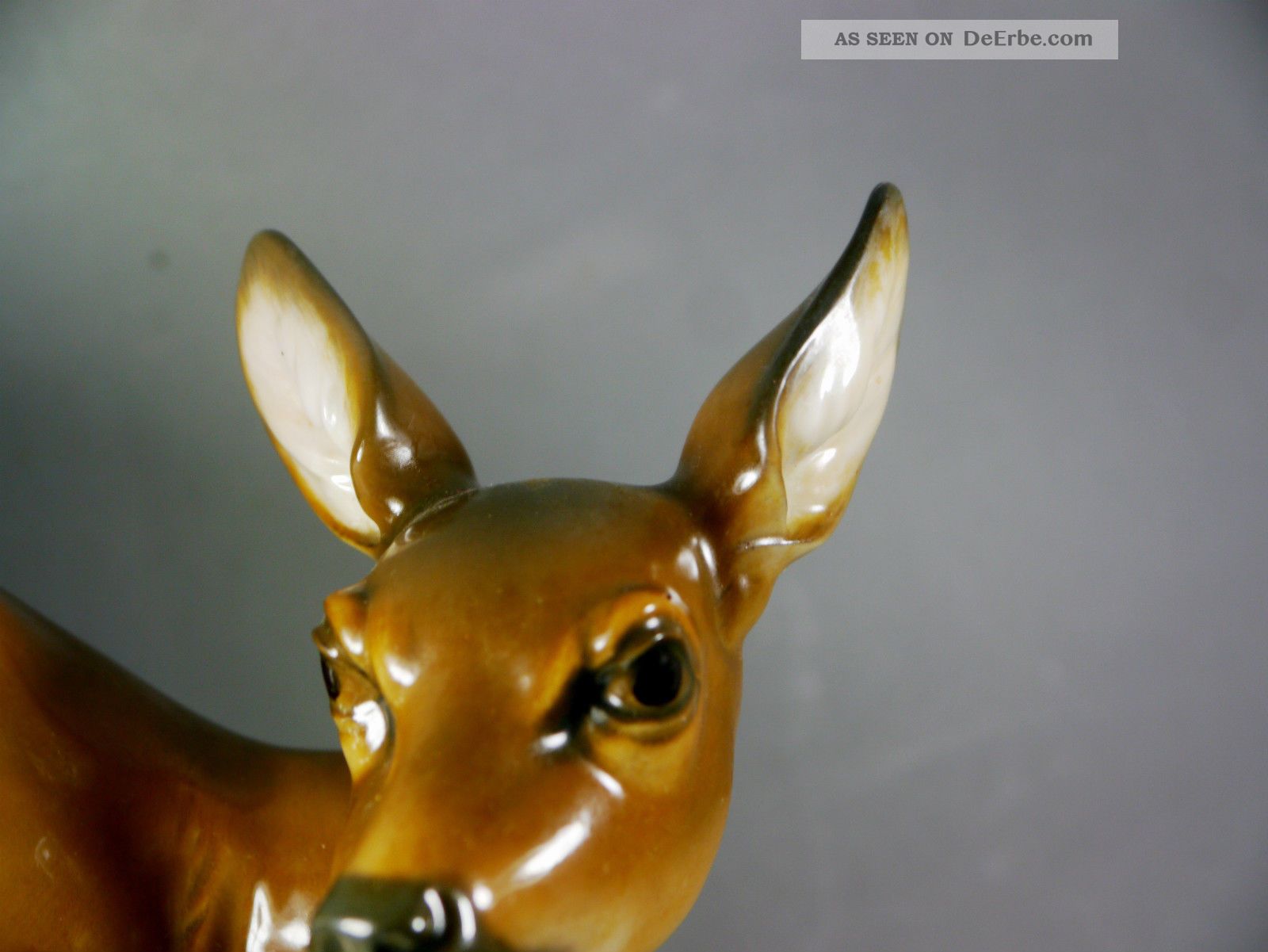 Große Rosenthal Porzellan Figur Porzellanfigur Reh Mit Kitz A. Roehring 895