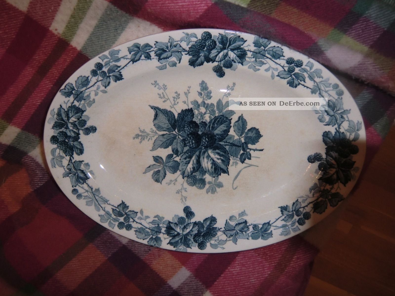 Service Platte Servierplatte Teller Steingut Villeroy & Boch Dresden ...