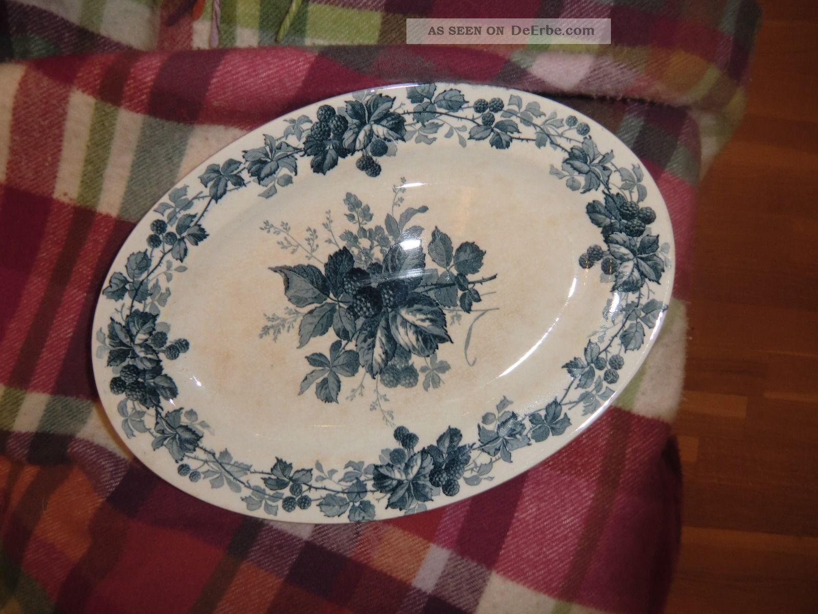 Service Platte Servierplatte Teller Steingut Villeroy & Boch Dresden ...