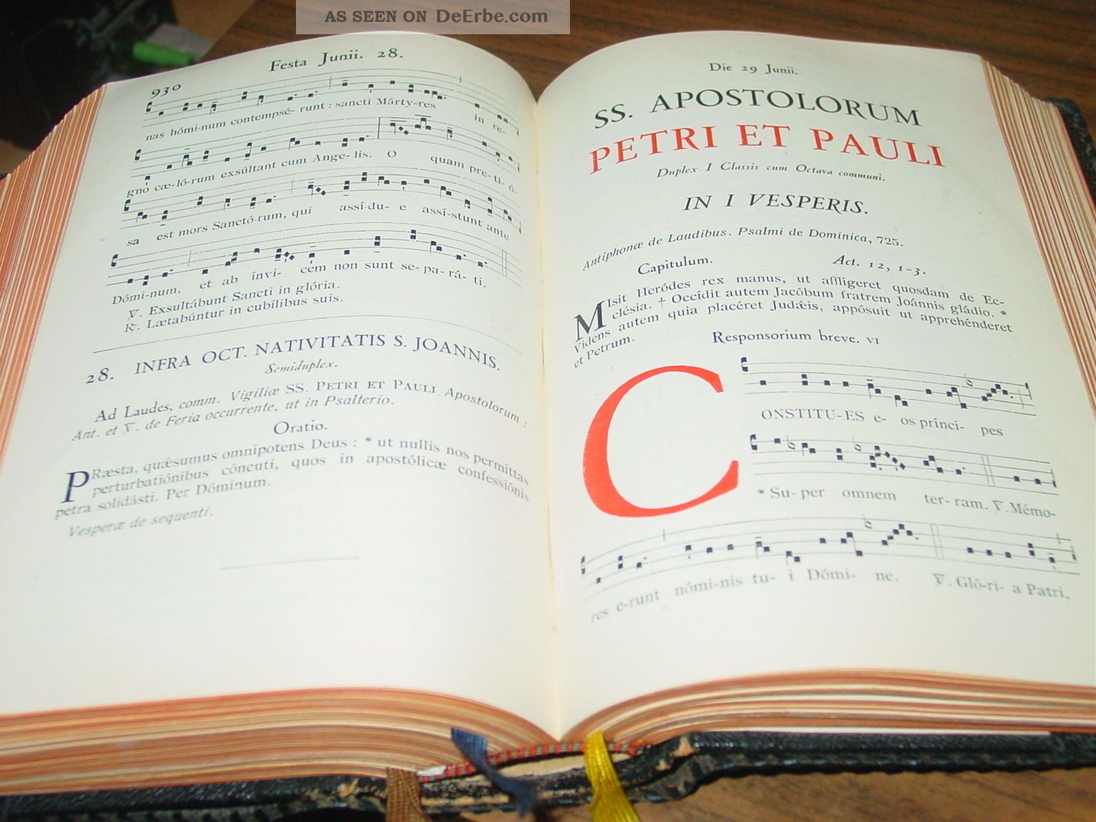 Antiphonale Monasticum Pro Diurnis Horis Von 1934 Messbuch Liturgie