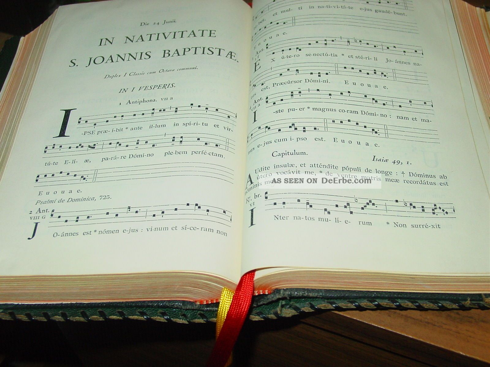 Antiphonale Monasticum Pro Diurnis Horis V 1934 Messbuch Liturgie