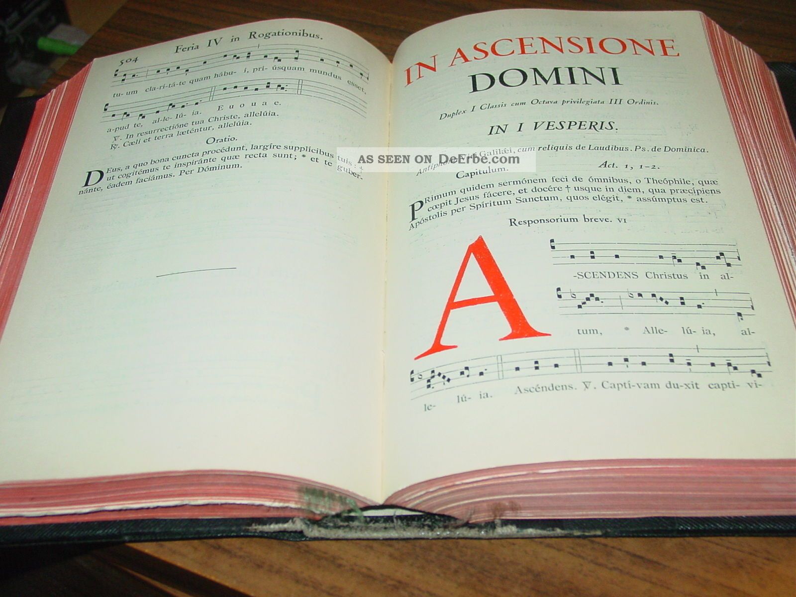 Antiphonale Monasticum Pro Diurnis Horis Von 1934 Liturgie Messbuch