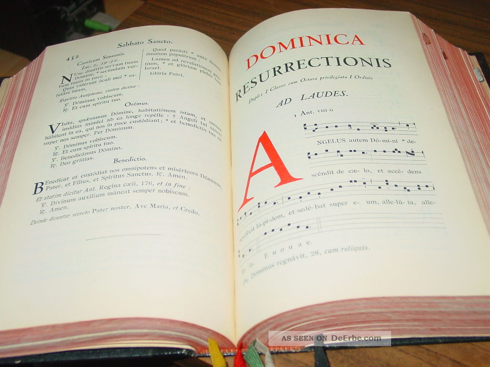 Antiphonale Monasticum Pro Diurnis Horis Juxta V 1934 Liturgie Messbuch