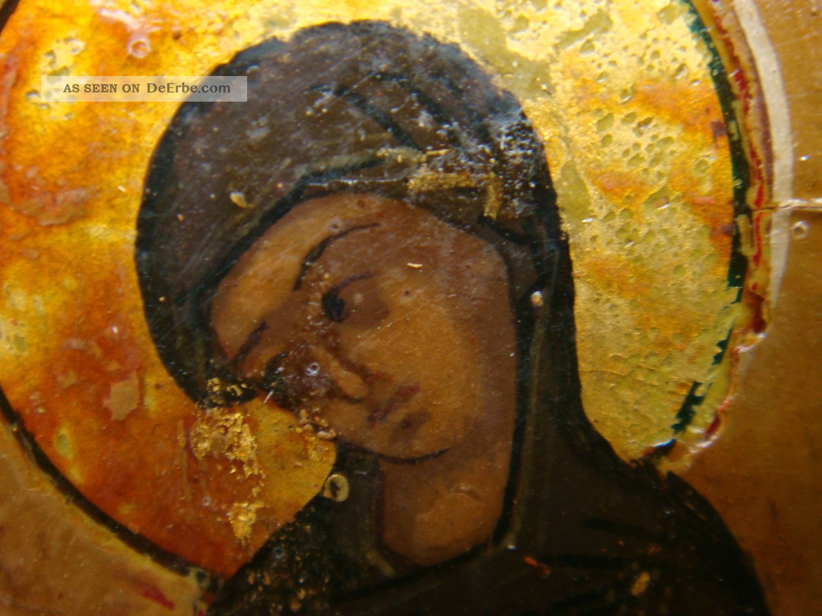 Ikone 19. Jh. Hl. Nikolaus Icon Icona Ikon иконка Icono Icoon