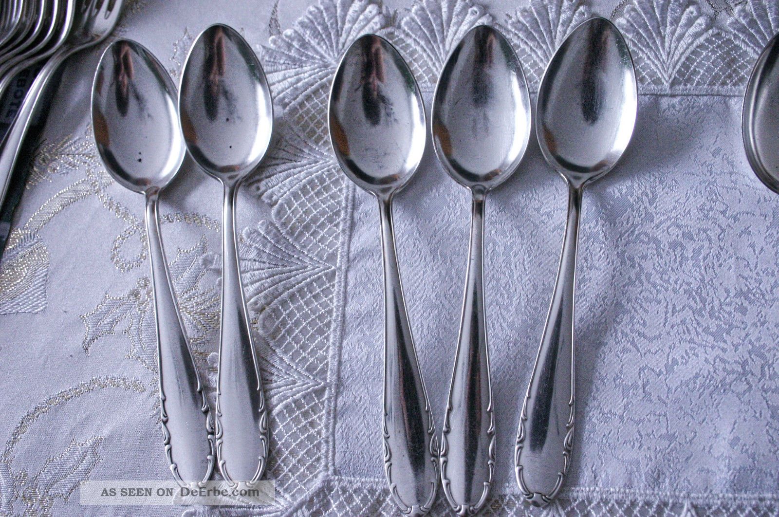 Bader Silber - Besteck F. 9 Personen Versilbert 90er Silberauflage Silberschrott