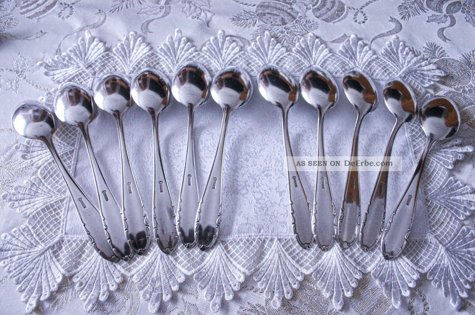 Bader Silber - Besteck F. 9 Personen Versilbert 90er Silberauflage Silberschrott