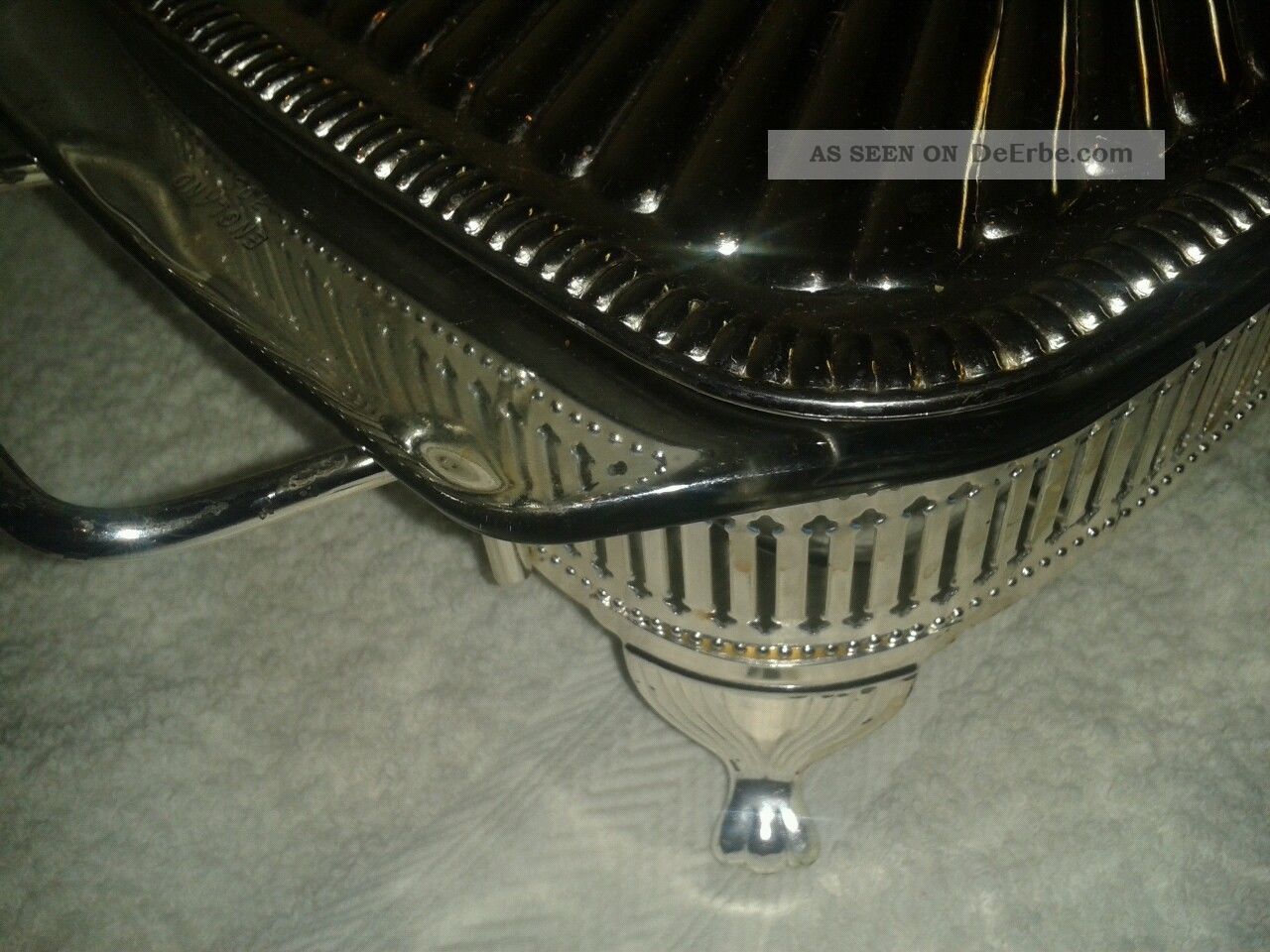 Pyrex Auflaufform, Glasform Schale Galerierand Deckel Servierschale ...