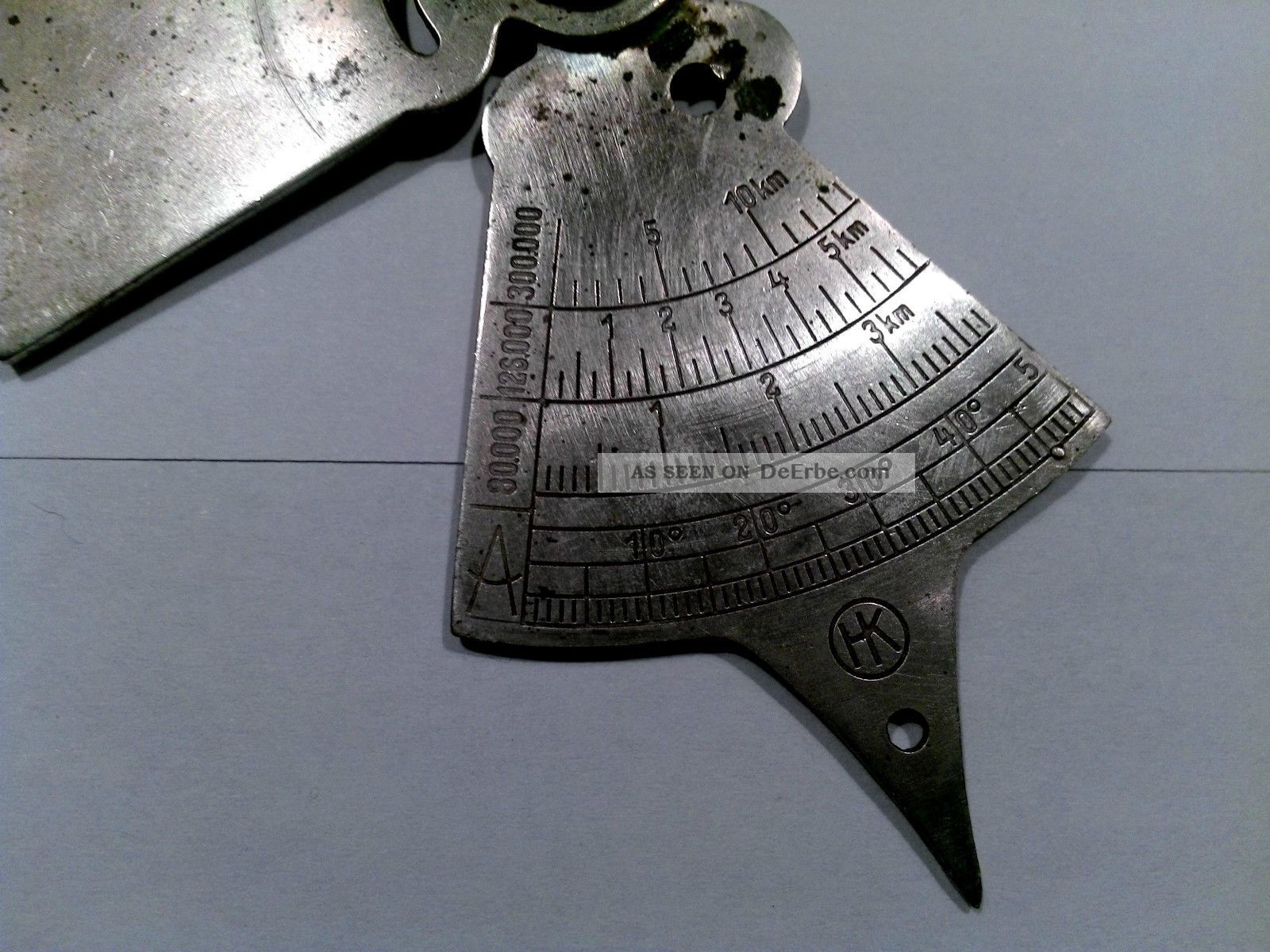 Kirchner ' S Massstab - Zirkel, Type B, Absolute RaritÄt