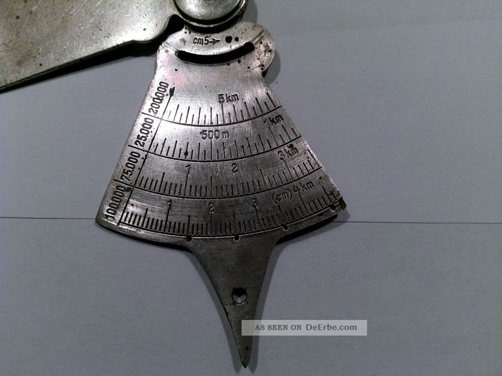 Kirchner ' S Massstab - Zirkel, Type B, Absolute RaritÄt