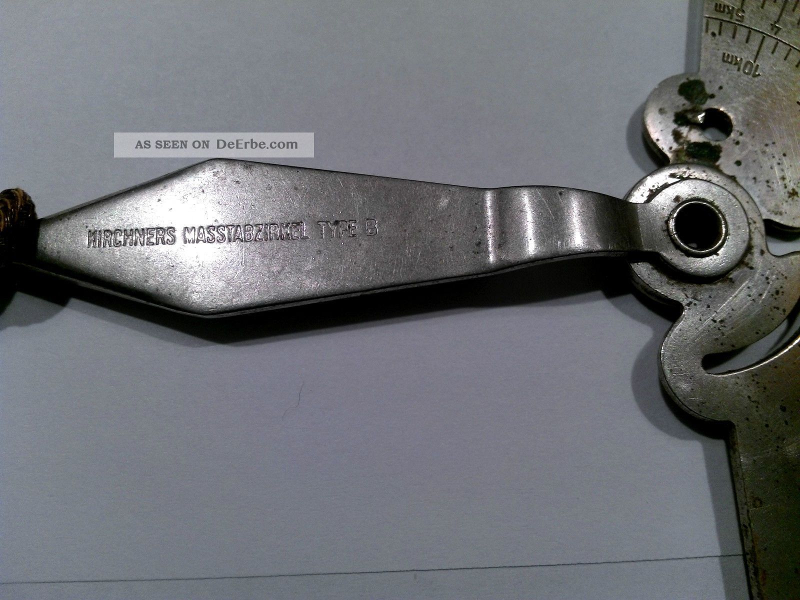 Kirchner ' S Massstab - Zirkel, Type B, Absolute RaritÄt