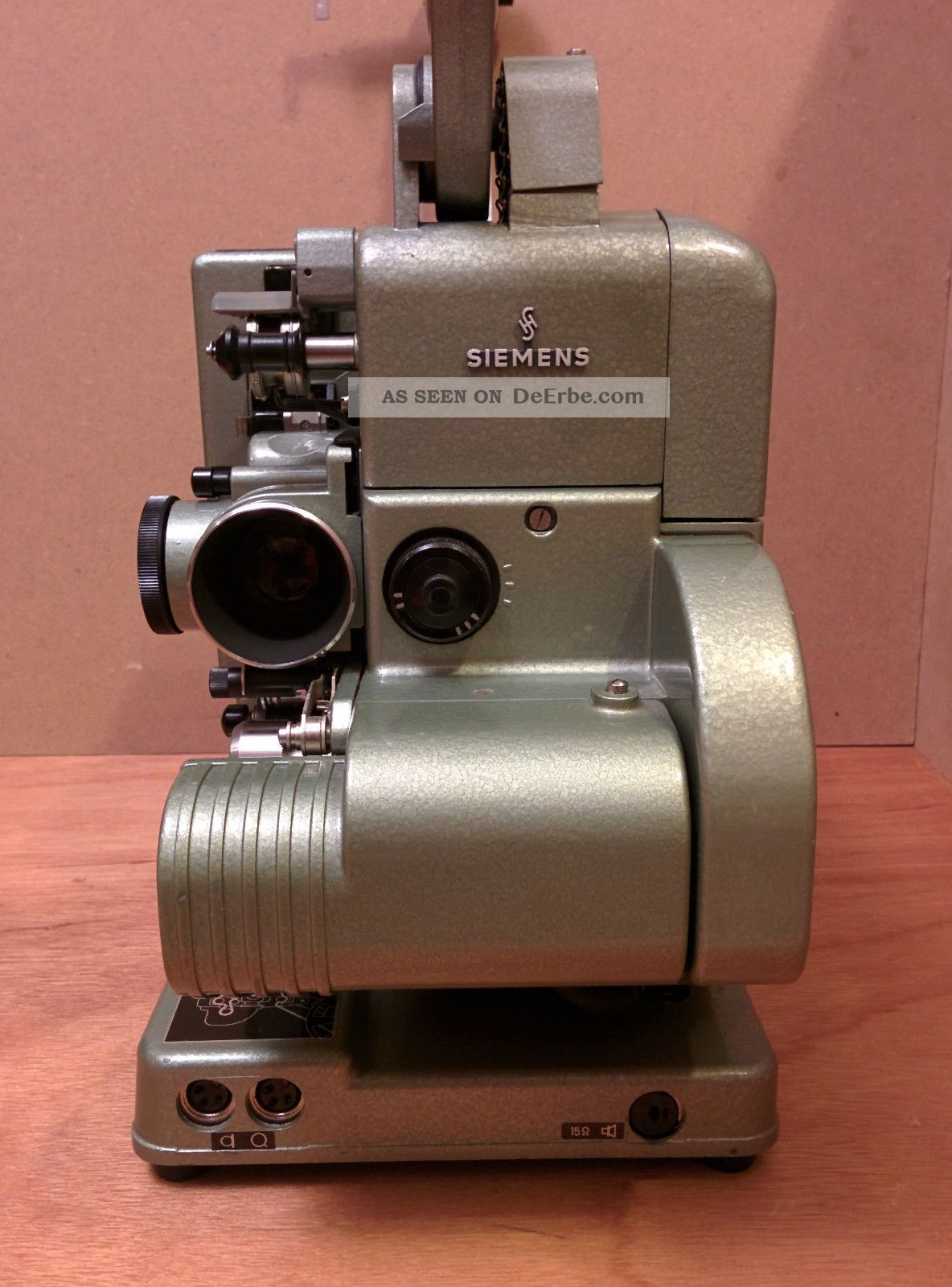 Siemens 2000 Filmprojektor 16mm Seltener Sockelverstärker Voll ...