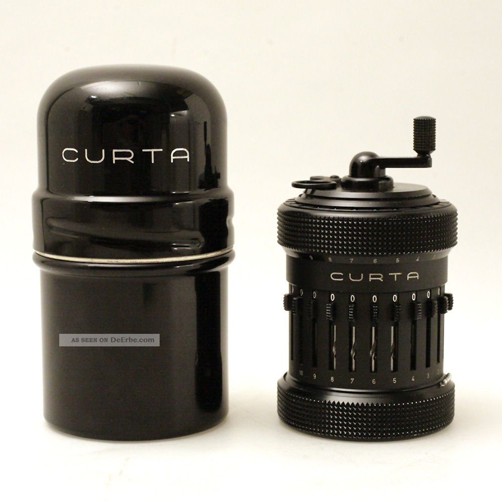 Vintage Curta Ii Type 2 504904 / 1953 - 54 / System Curt Herzstark ...