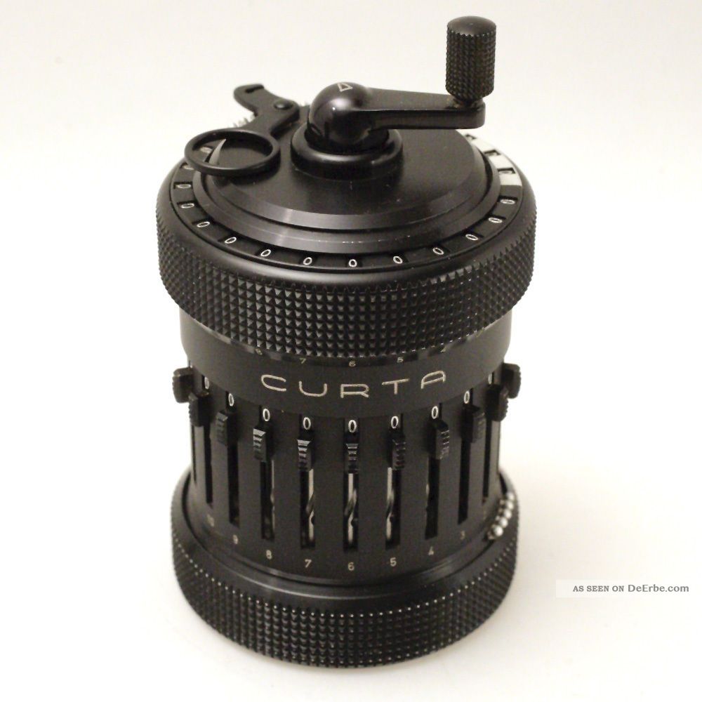 Vintage Curta Ii Type 2 504904 / 1953 - 54 / System Curt Herzstark ...