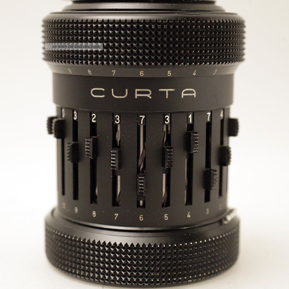 Vintage Curta Ii Type 2 504904 / 1953 - 54 / System Curt Herzstark ...