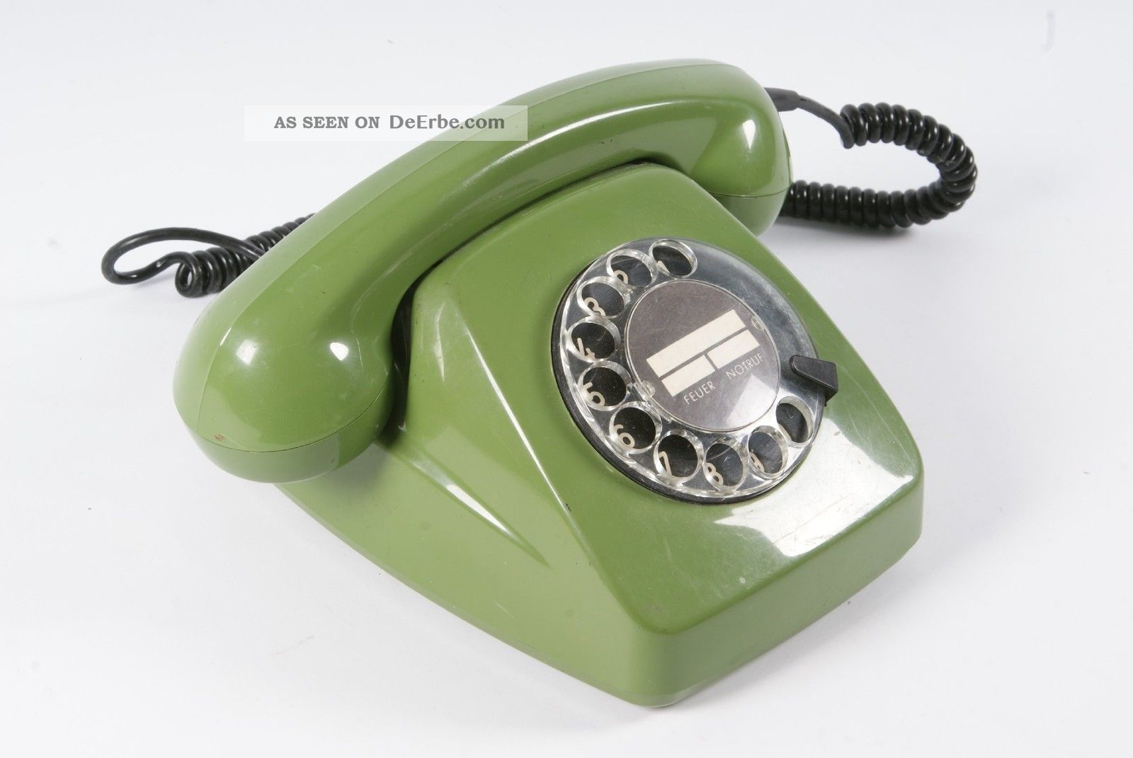 Altes 60er - 70er Jahre Post Telefon Post Fetap 611 - 2 Grün Mit ...