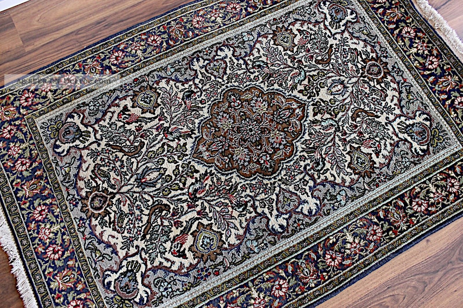 Hochwertiger Perserteppich _gohm_ Mit Seide Teppich Handgeknüpft