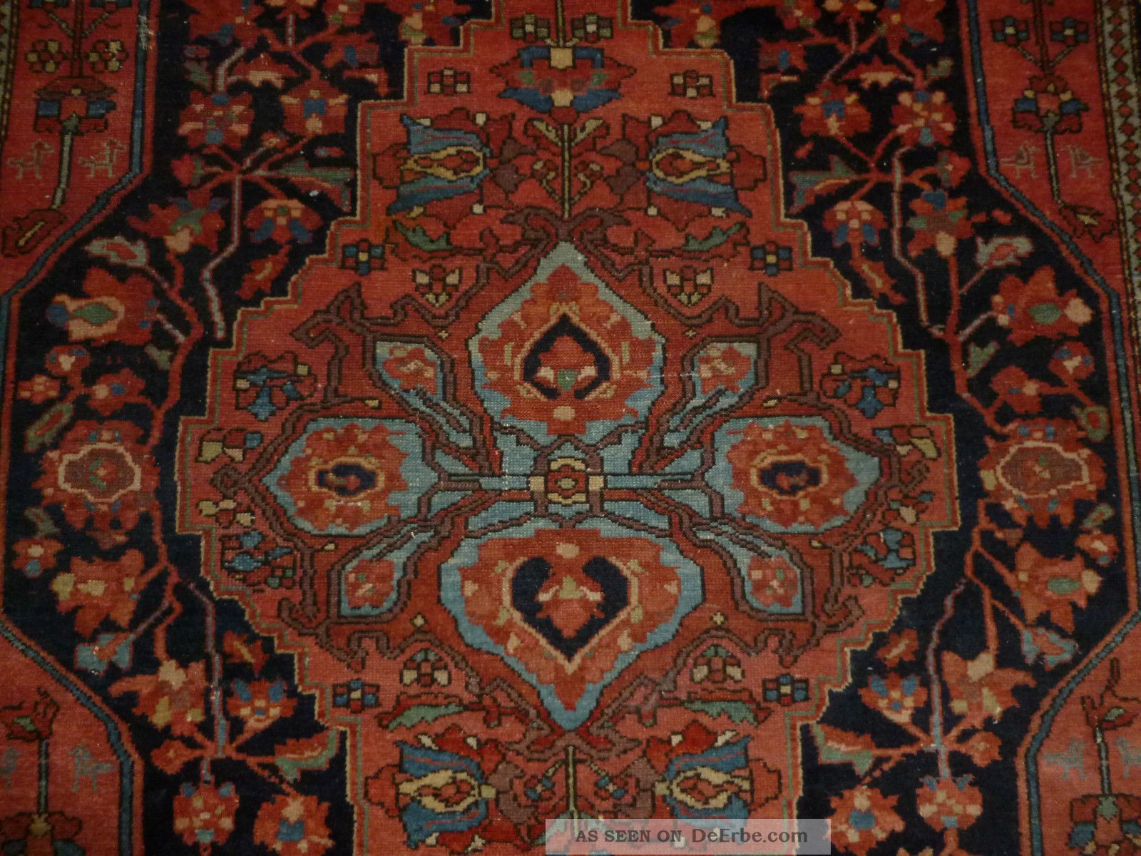Persische Teppich - Antik - Antique Persian Carpet - Reimport Ca 193cm ...