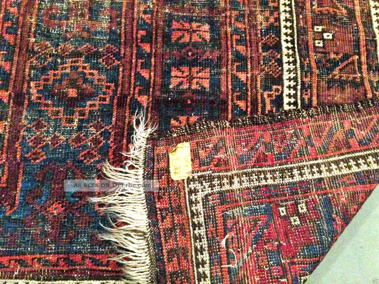 Antik Teppich Handgeknüpft Alt Kasak - Kaukasische 210x112 Cm Carpet ...