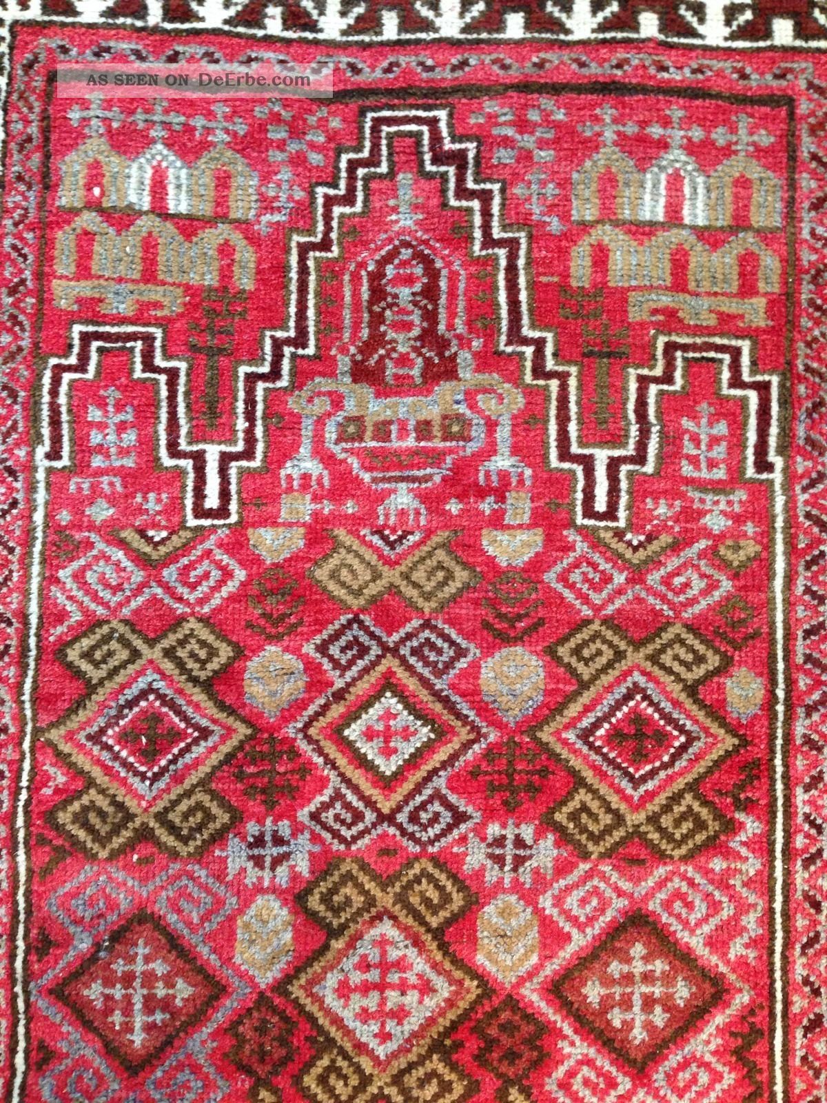 Orientteppich, Teppich Alt, Old Rug, Belutsch 112x80