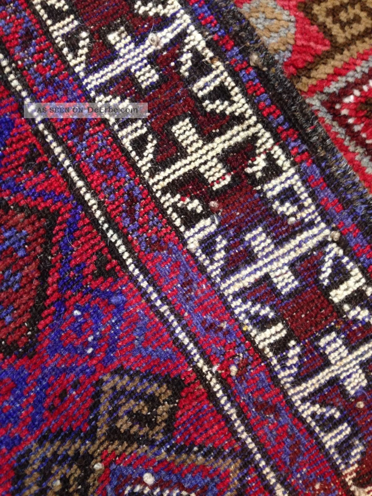 Orientteppich, Teppich Alt, Old Rug, Belutsch 112x80