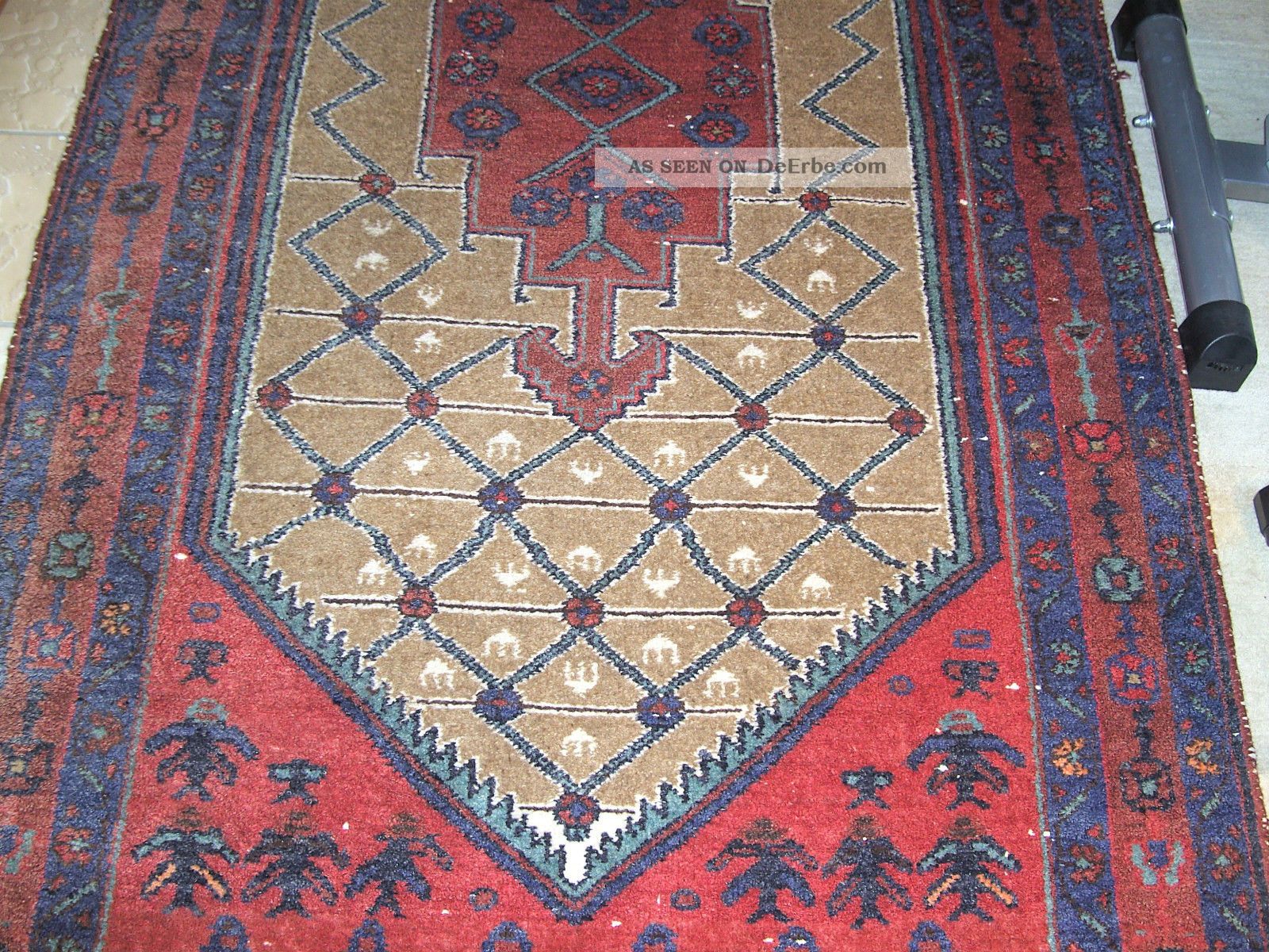 Perser Teppich/läufer, 2, 52x1, 22, älter