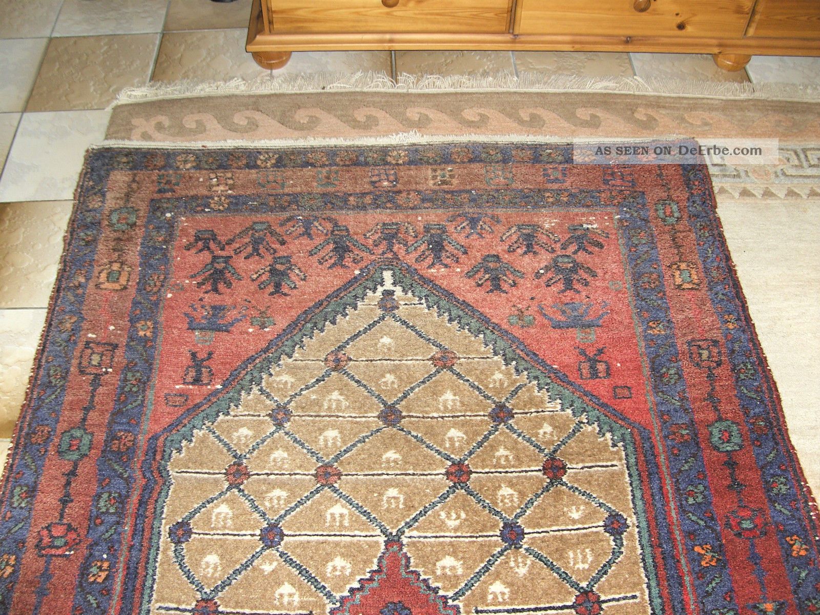 Perser Teppich/läufer, 2, 52x1, 22, älter