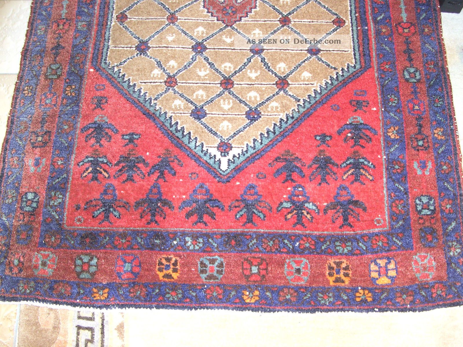 Perser Teppich/läufer, 2, 52x1, 22, älter
