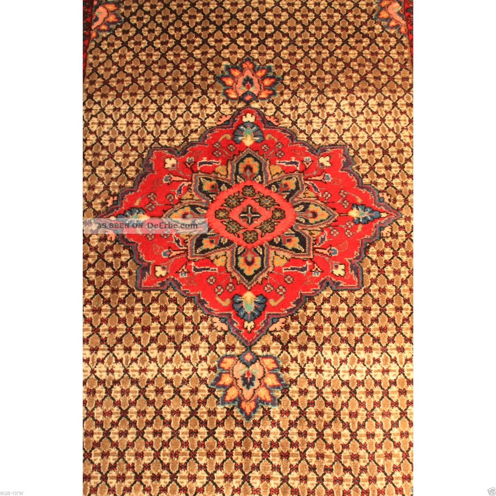 Alt Antiker Handgeknüpfter Orient Perser Palast Teppich Excot 155x300cm ...