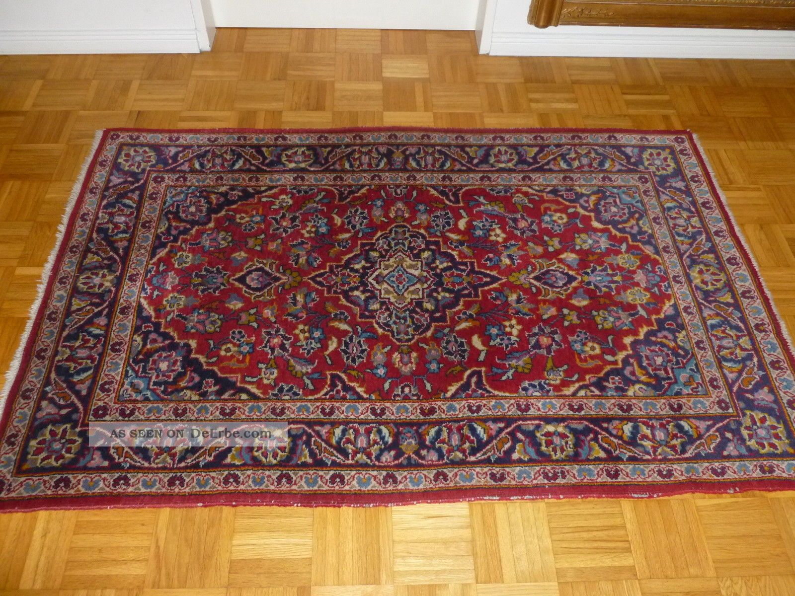 Persische Teppich - 162cm X 102cm - Alt - Semi Antik - Ca 50jahre