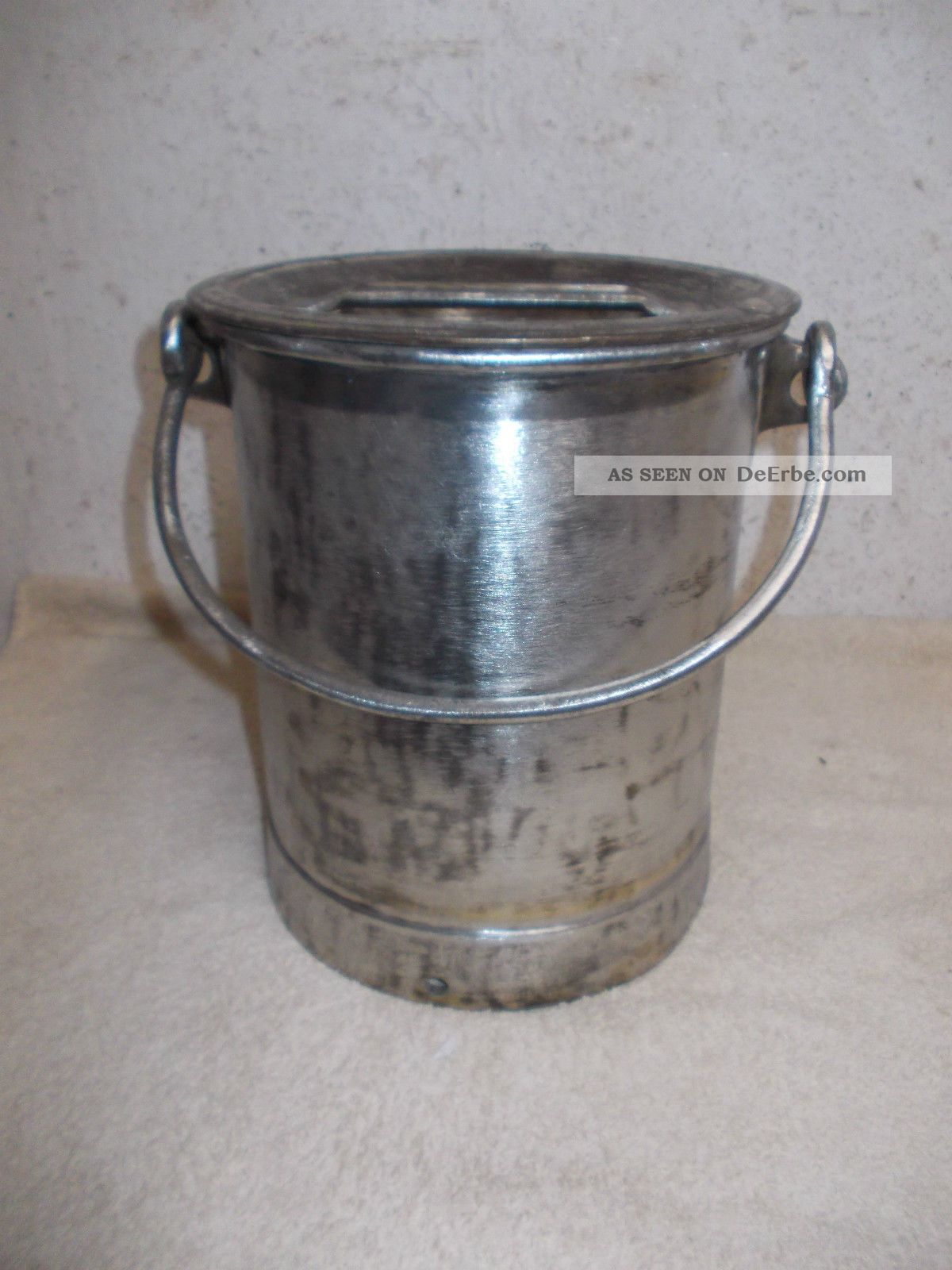 Seltener Alter Originaler Milcheimer, Milcheimer, Milchkanne ...