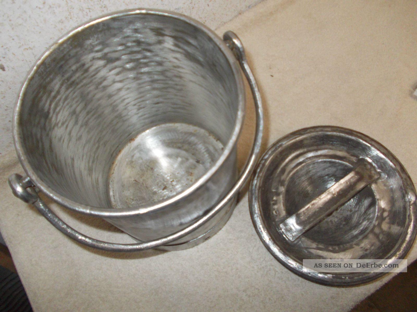 Seltener Alter Originaler Milcheimer, Milcheimer, Milchkanne ...