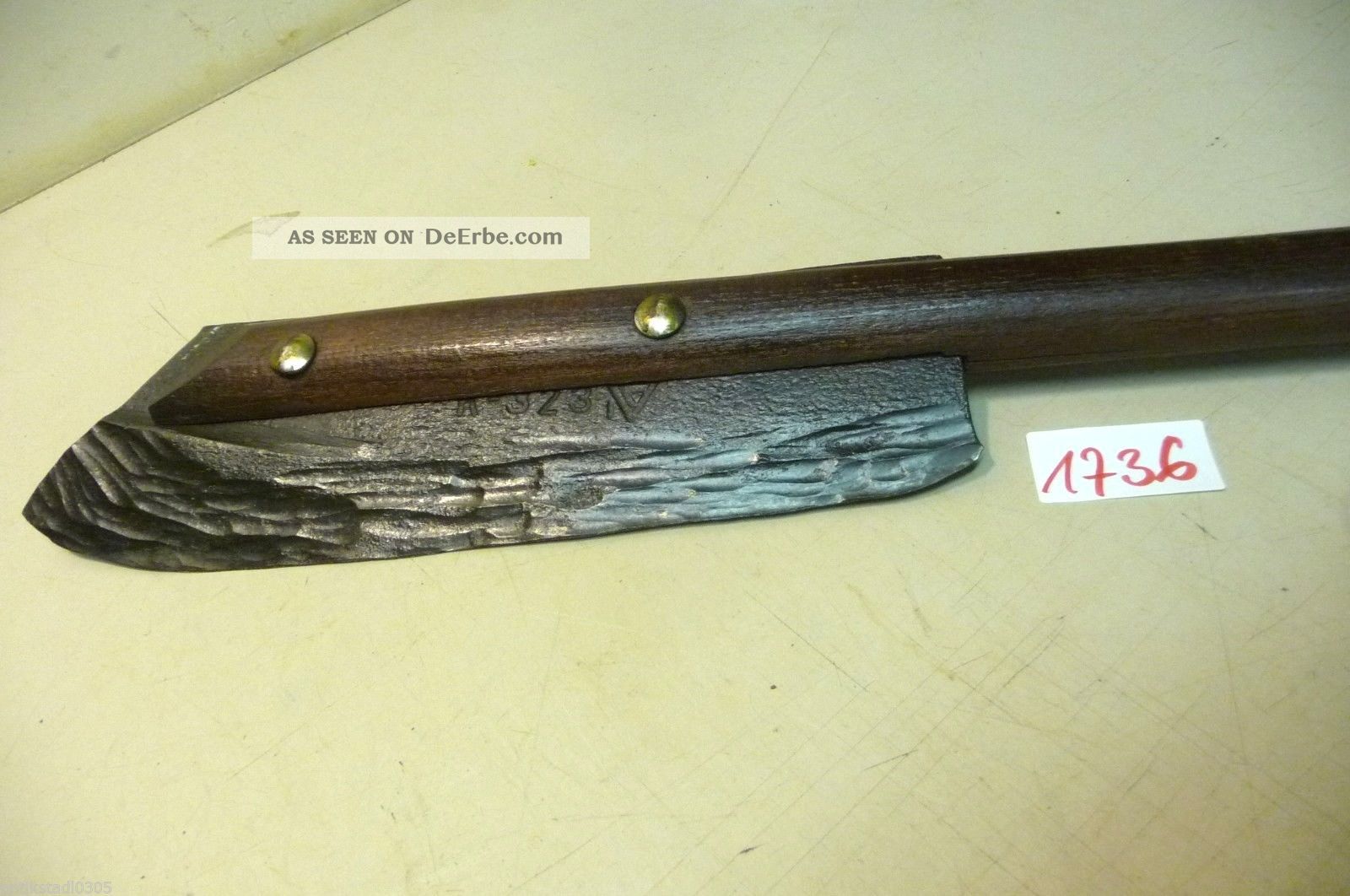 Nr. 1736. Altes Hackmesser Old Chopping Knife