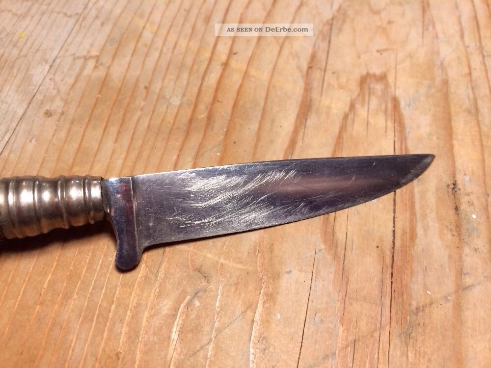 Uraltes Hirschkrone Jagd - Nicker Messer Solingen Tracht Jagdmesser ...