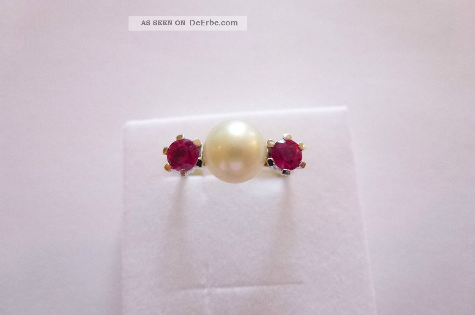 Klassisch Eleganter Sehr Dekorativer Alter Ring W - Gold 585 Mit ...