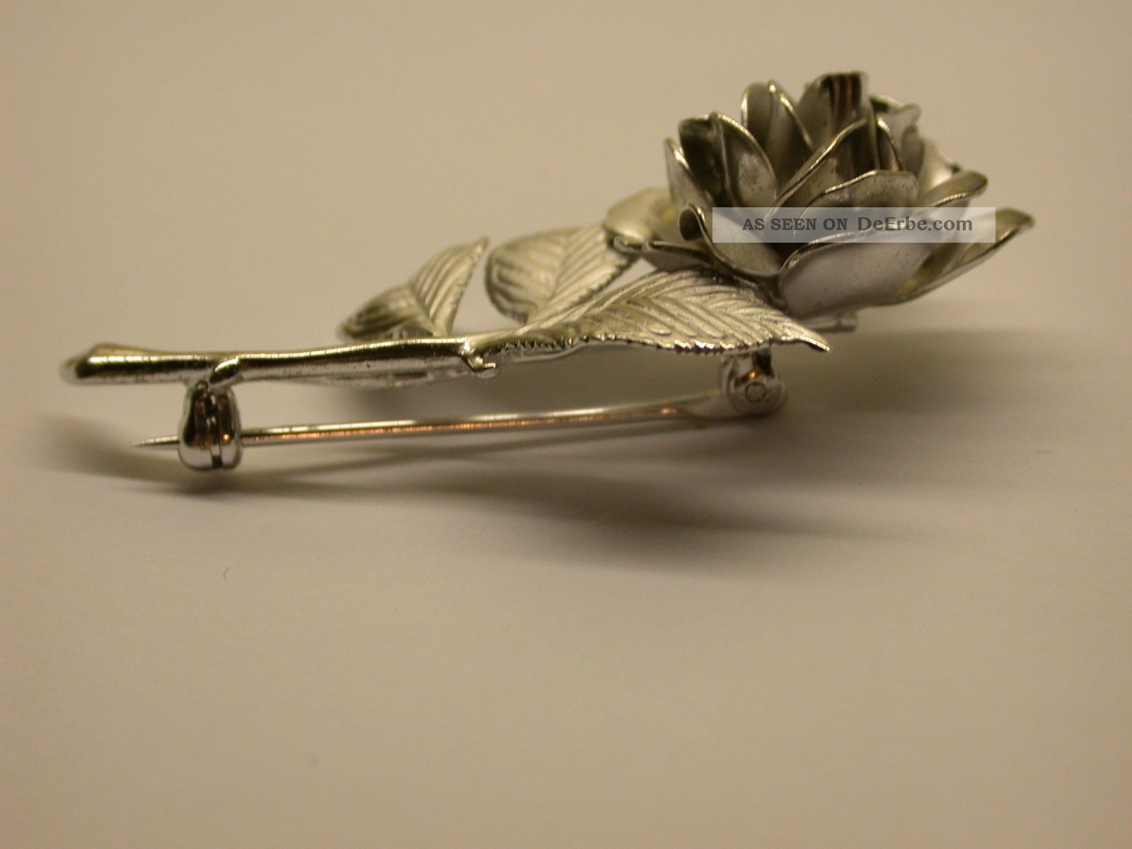 Design Brosche Rose Silber 925 Hsb Sterling