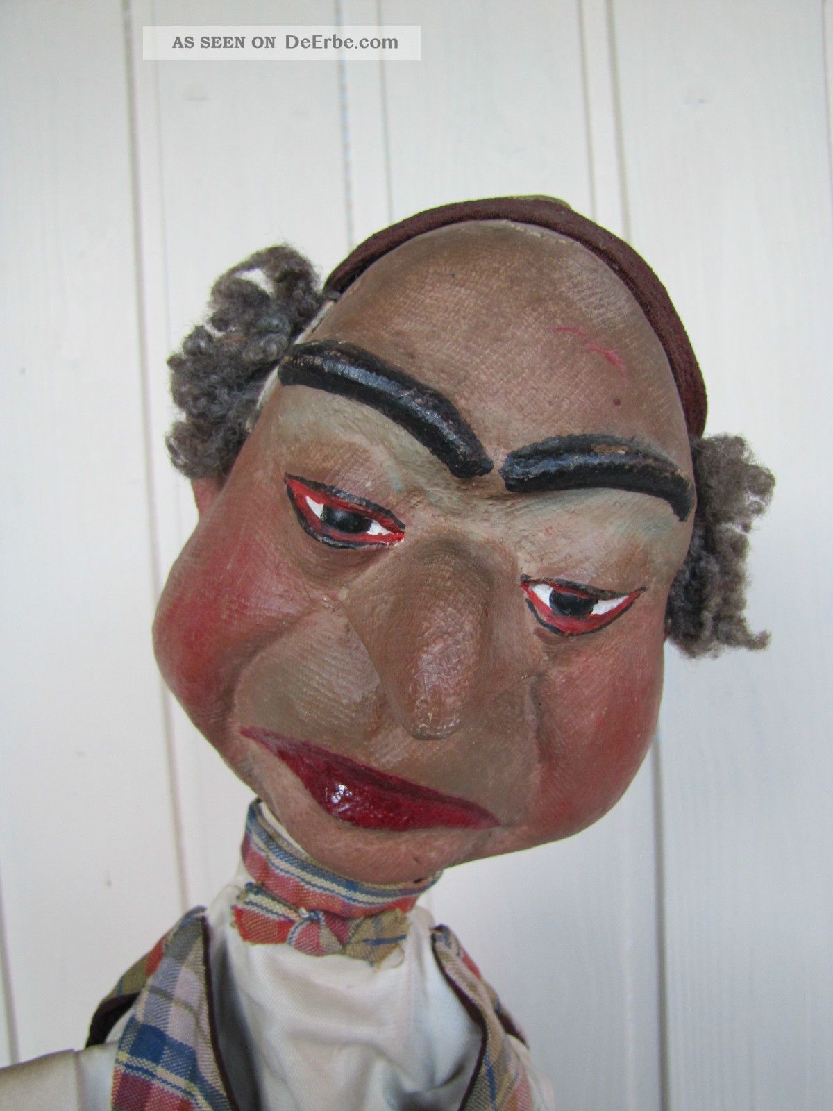 Alte Antike Kasperpuppe Handspielpuppe Künstlerpuppe Puppe Sehr Gut ...