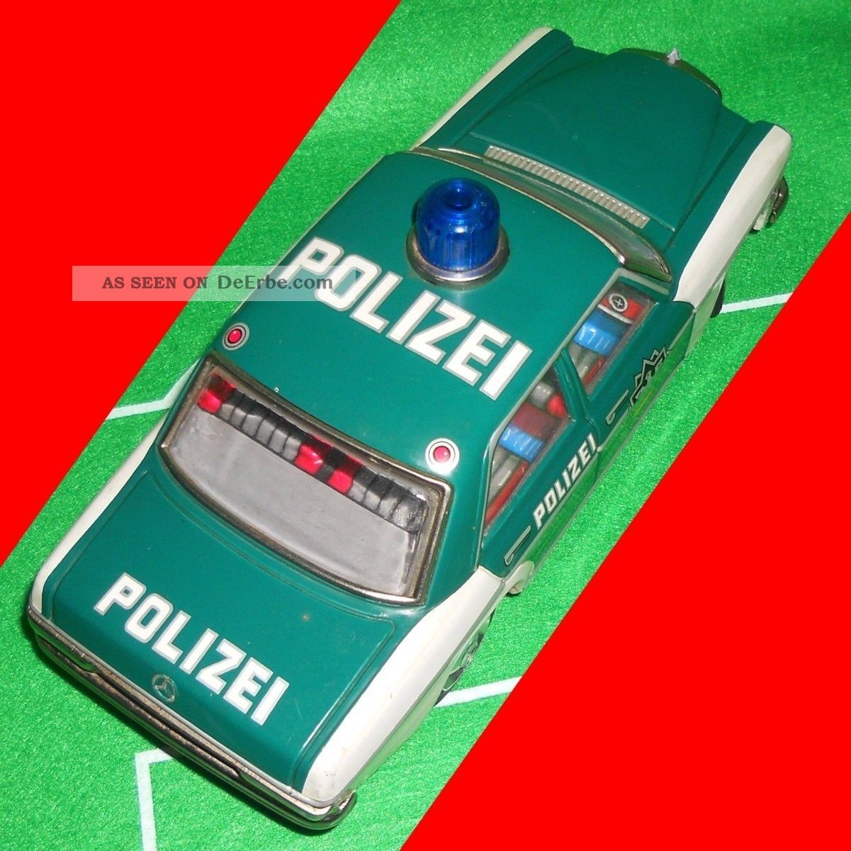 60er 70er Mercedes Benz /8 Blech Car Polizei W 114 115 1:16 Taiyo Japan ...