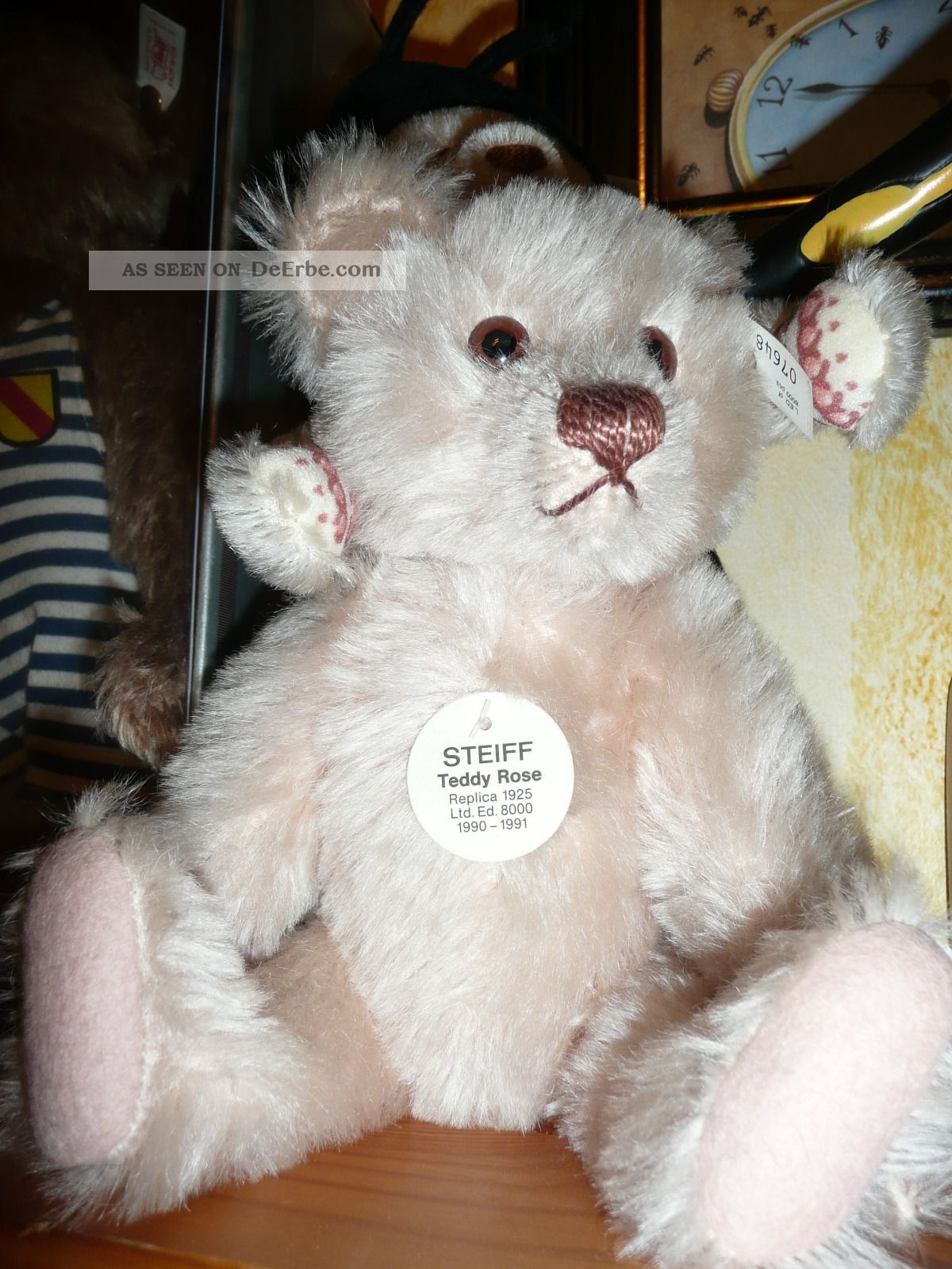 Steiff Teddy Rose Replica 1925, Limit. Auflage 25 Cm, 8000 St.