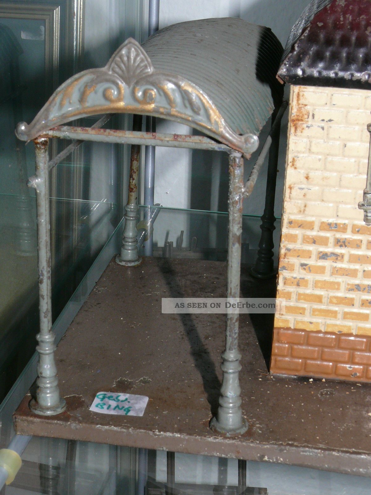 Bing 1917 Bahnhof Spur 0 Selten Zustand2/3, 2 Seitenübergänge