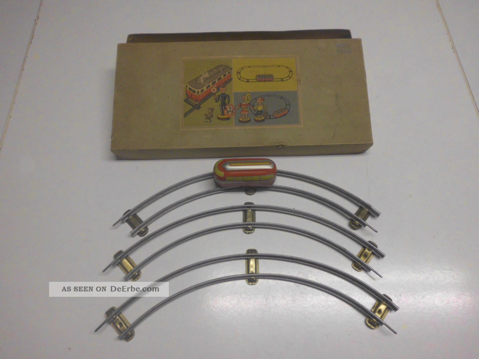 Höfler Blechbahn Made In Germany U. S. Zone