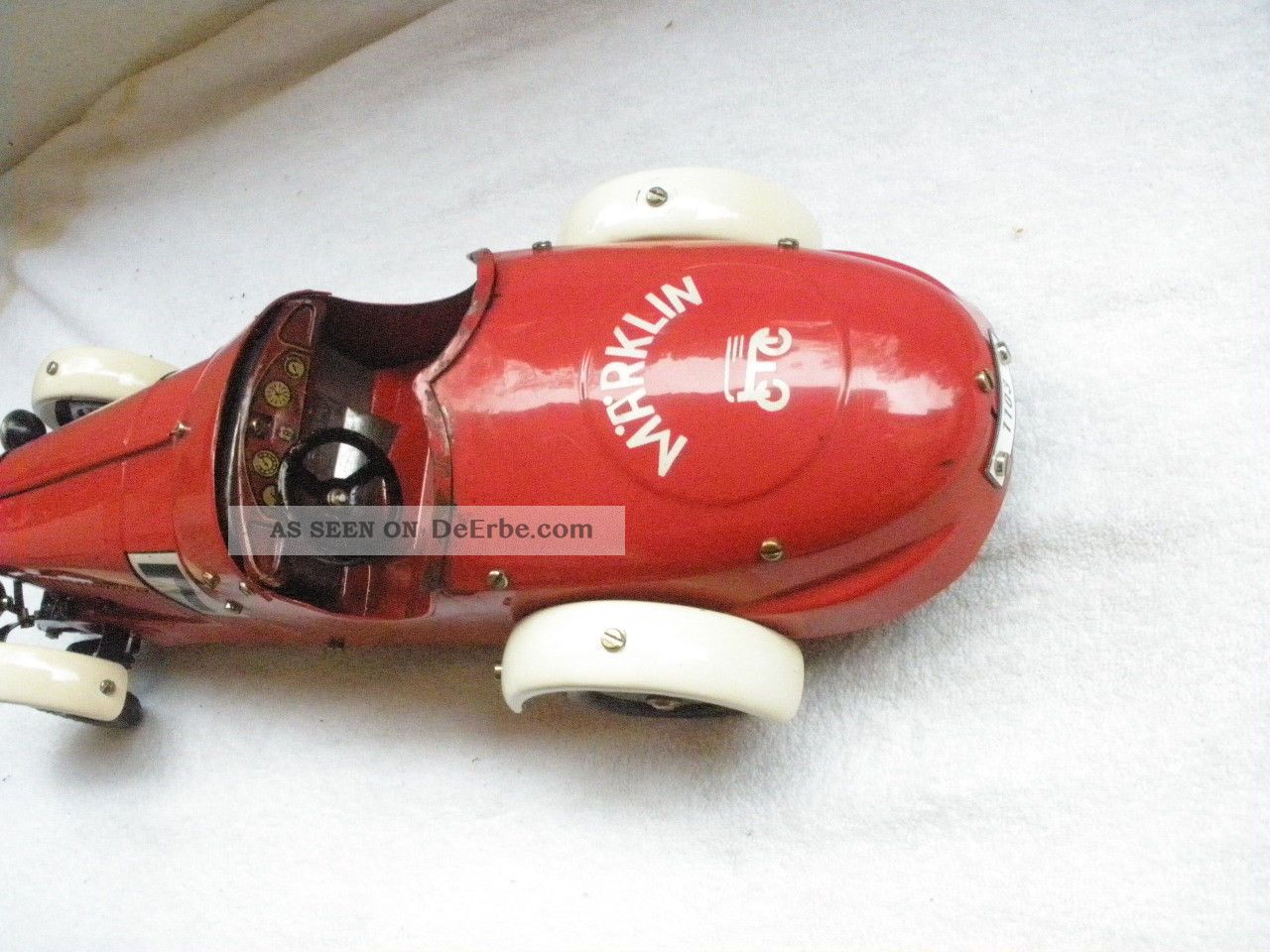 Märklin Baukasten Auto Rennwagen Nr. 7 Nr. 1107 R Von Ca, 1936